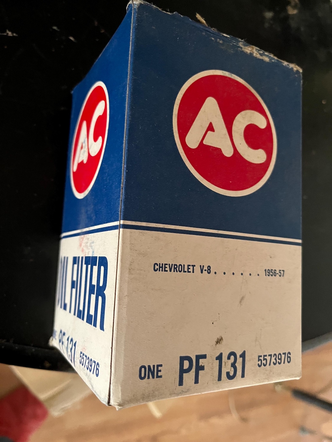 10 Vintage New Old Stock AC Delco Chevrolet V-8 1956-57 Oil Filters ...