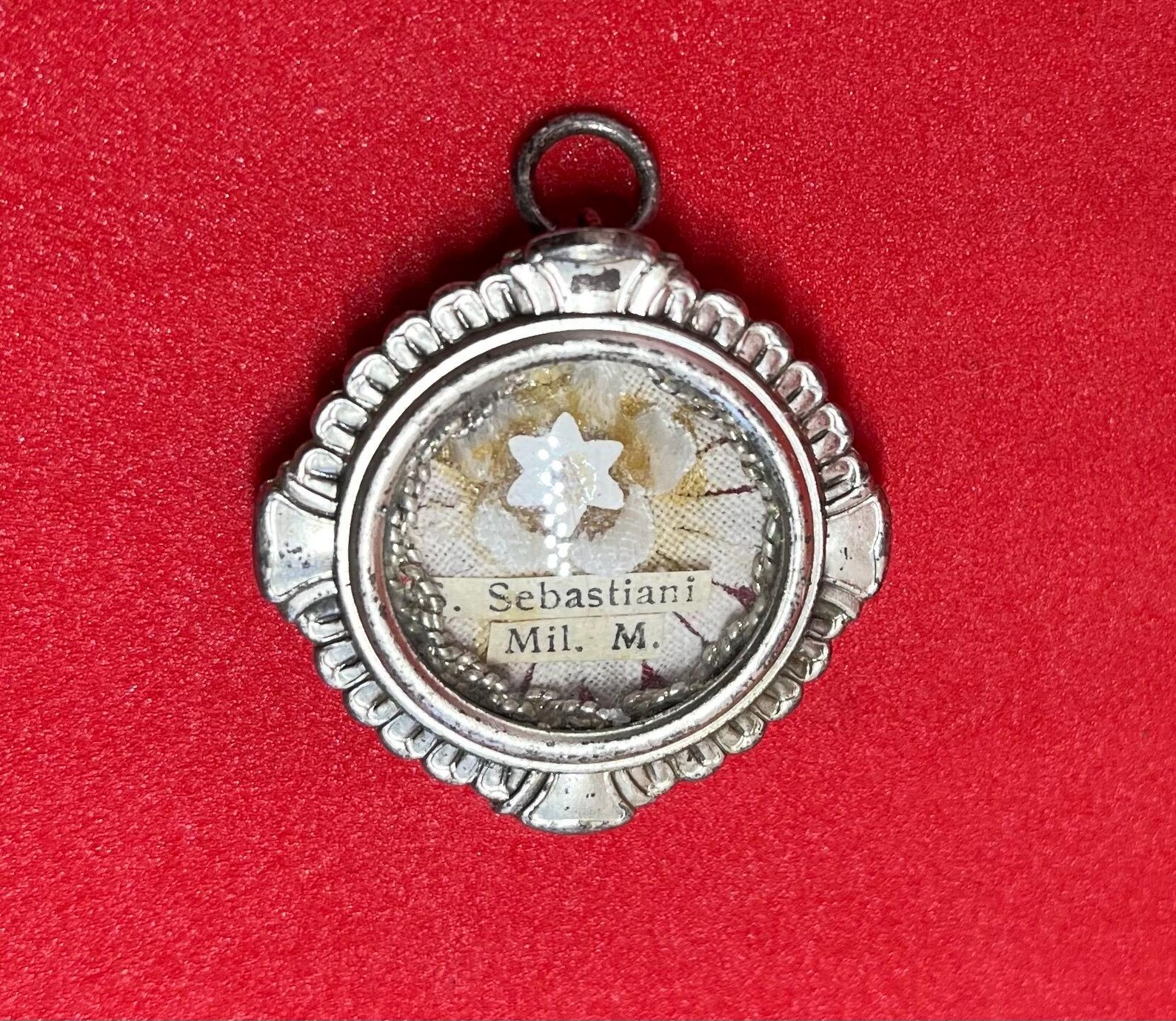 Reliquary Relic of Saint Sebastian- Seal and Threads Intact- No ...
