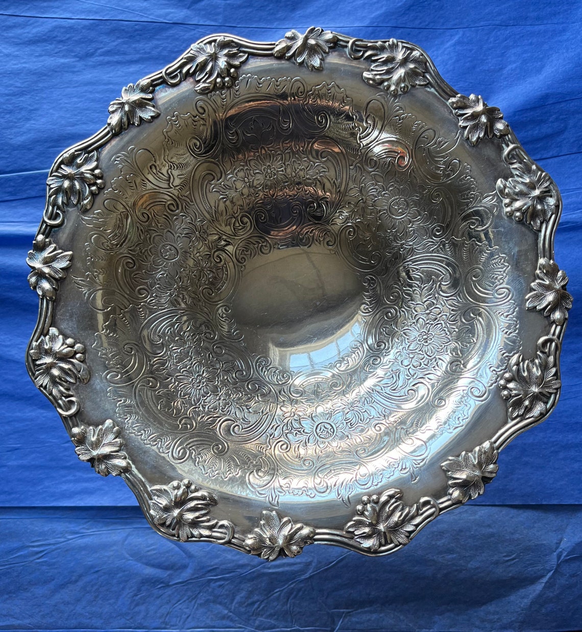 Barker Ellis English Silver Plate Compote Menorah Hallmark - Etsy