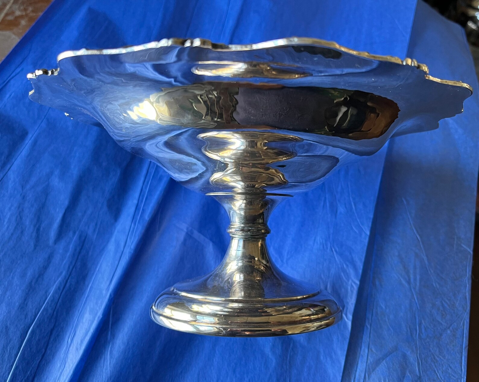 Barker Ellis English Silver Plate Compote Menorah Hallmark - Etsy