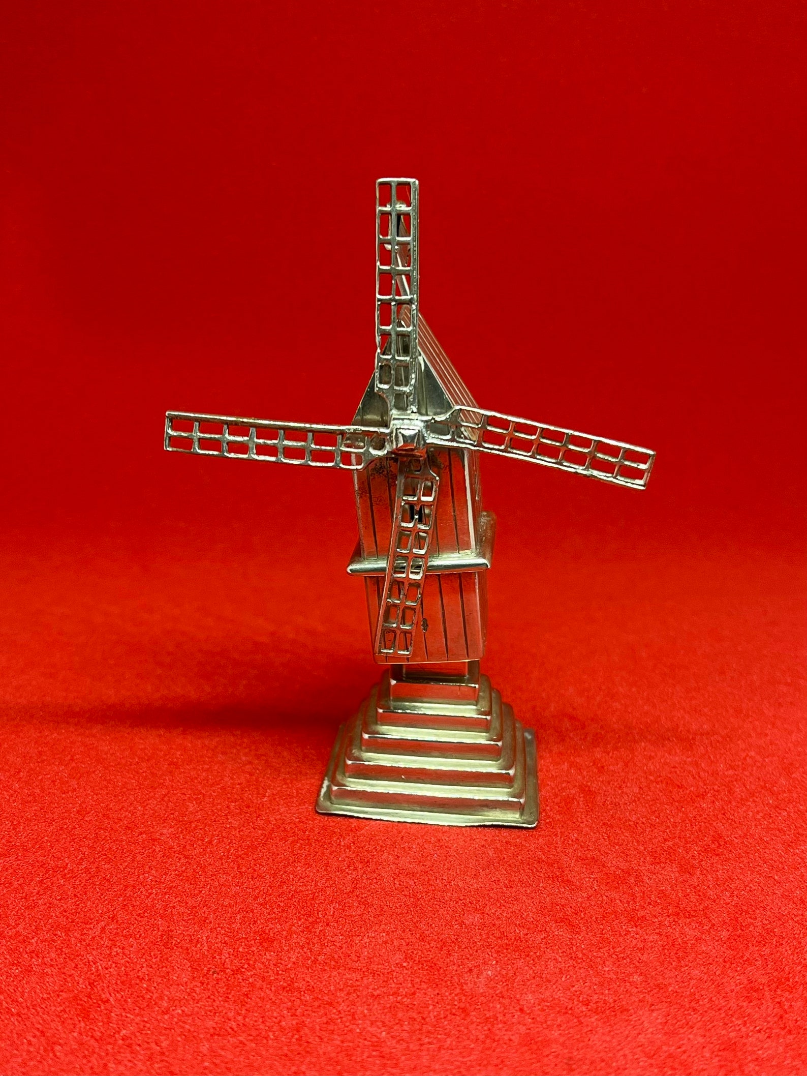 Dutch Silver Miniature Windmill Articulated 835 Continental - Etsy