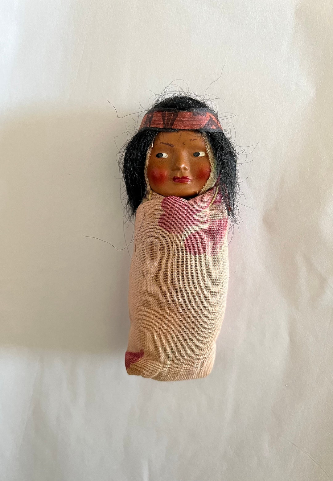 Vtg Skookum Native American Indian Baby Doll - Etsy