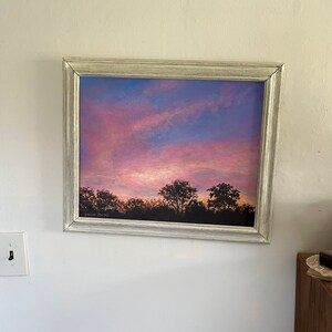 Cape Cod Sky at Dusk by Vivien Oswell Oil Painting on Canvas - Etsy