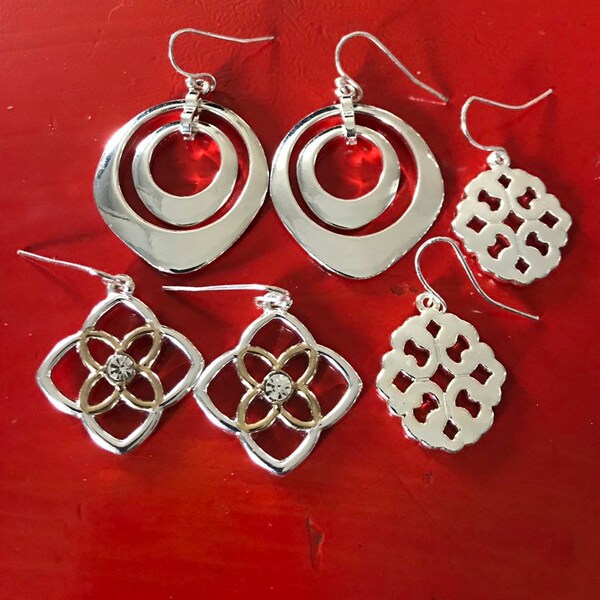 Abstract Earrings - Etsy