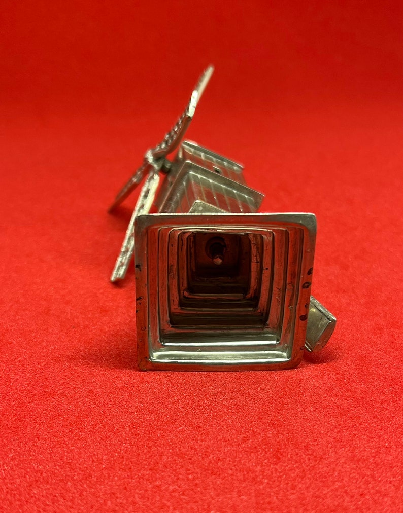 Dutch Silver Miniature Windmill Articulated 835 Continental - Etsy