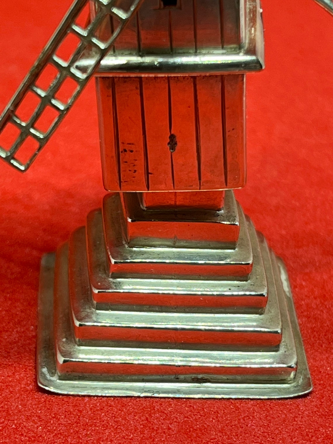 Dutch Silver Miniature Windmill Articulated 835 Continental - Etsy