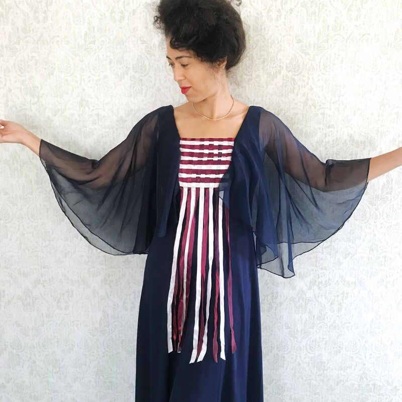 70s Vintage Disco Dress - Etsy