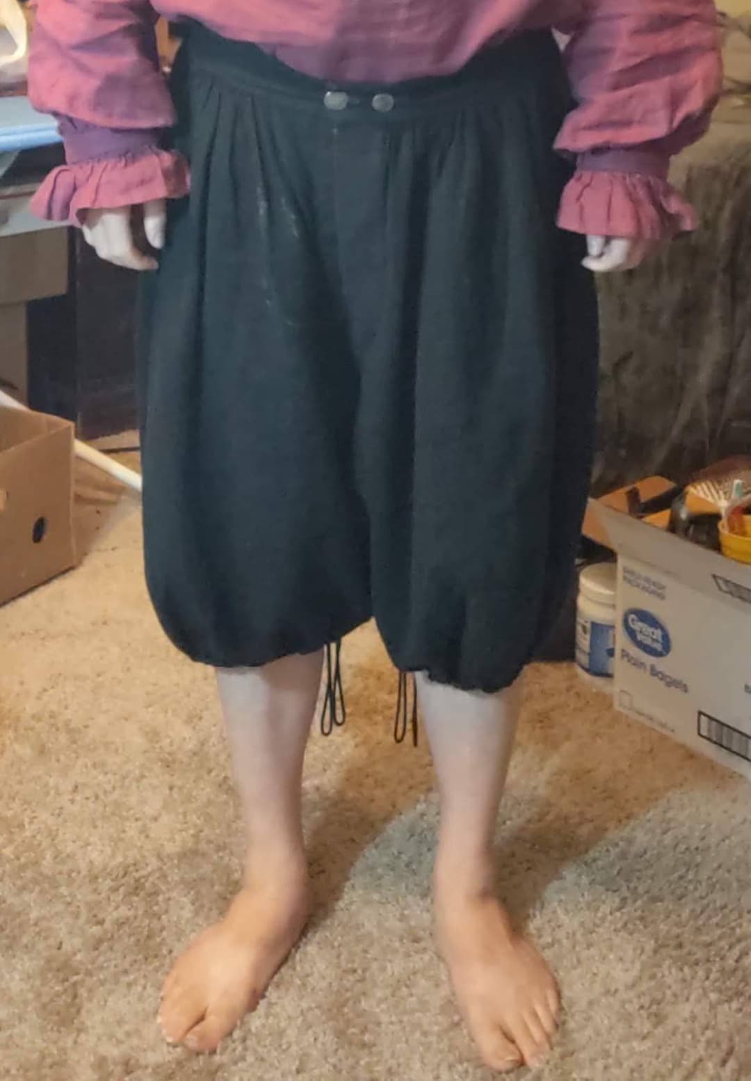 Pirate Pants/slops 100% Linen - Etsy