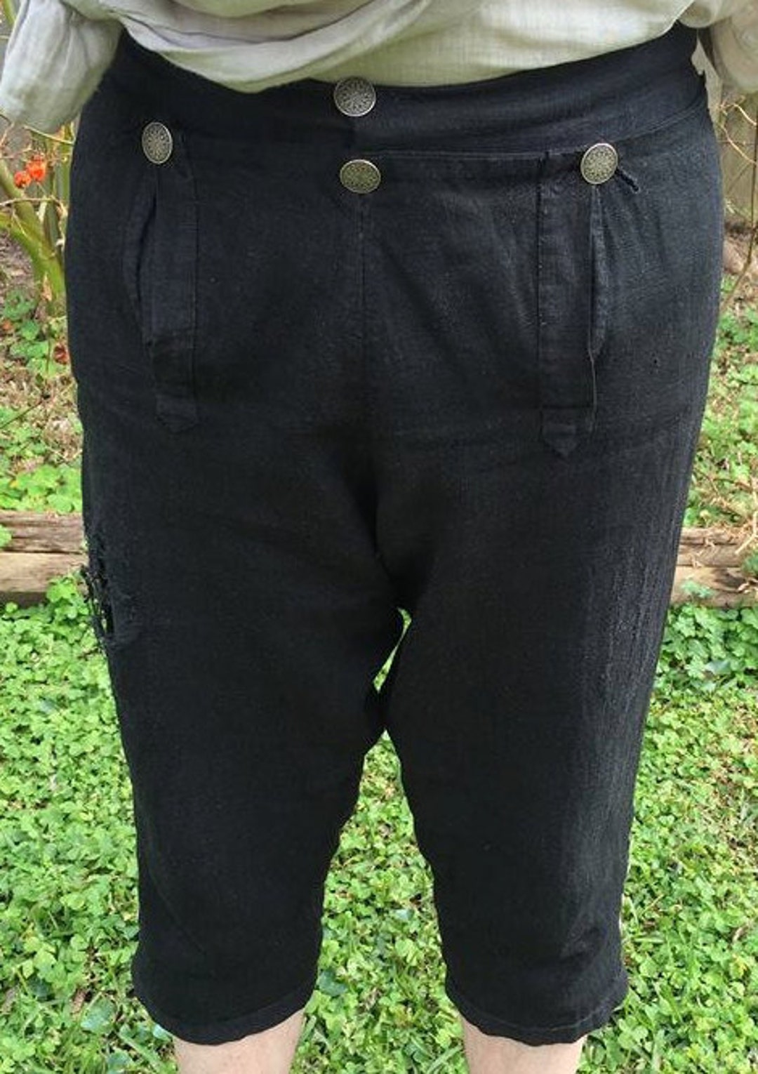 Pirate Pants/breeches 100% Linen - Etsy