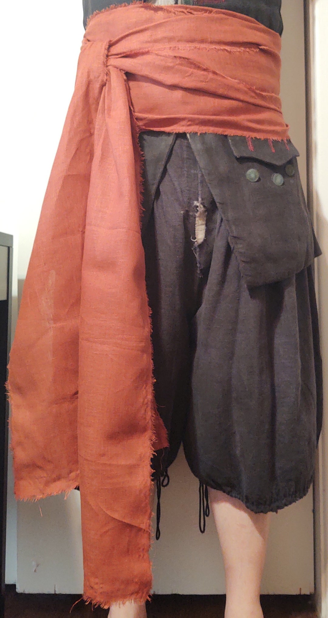 Pirate Sash 100% Linen ready to Ship - Etsy