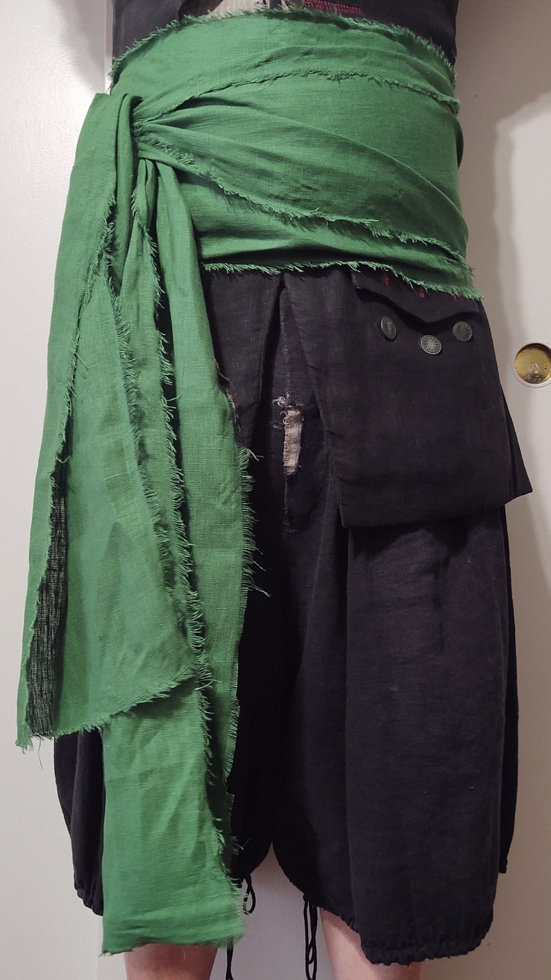 Pirate Sash 100% Linen ready to Ship - Etsy