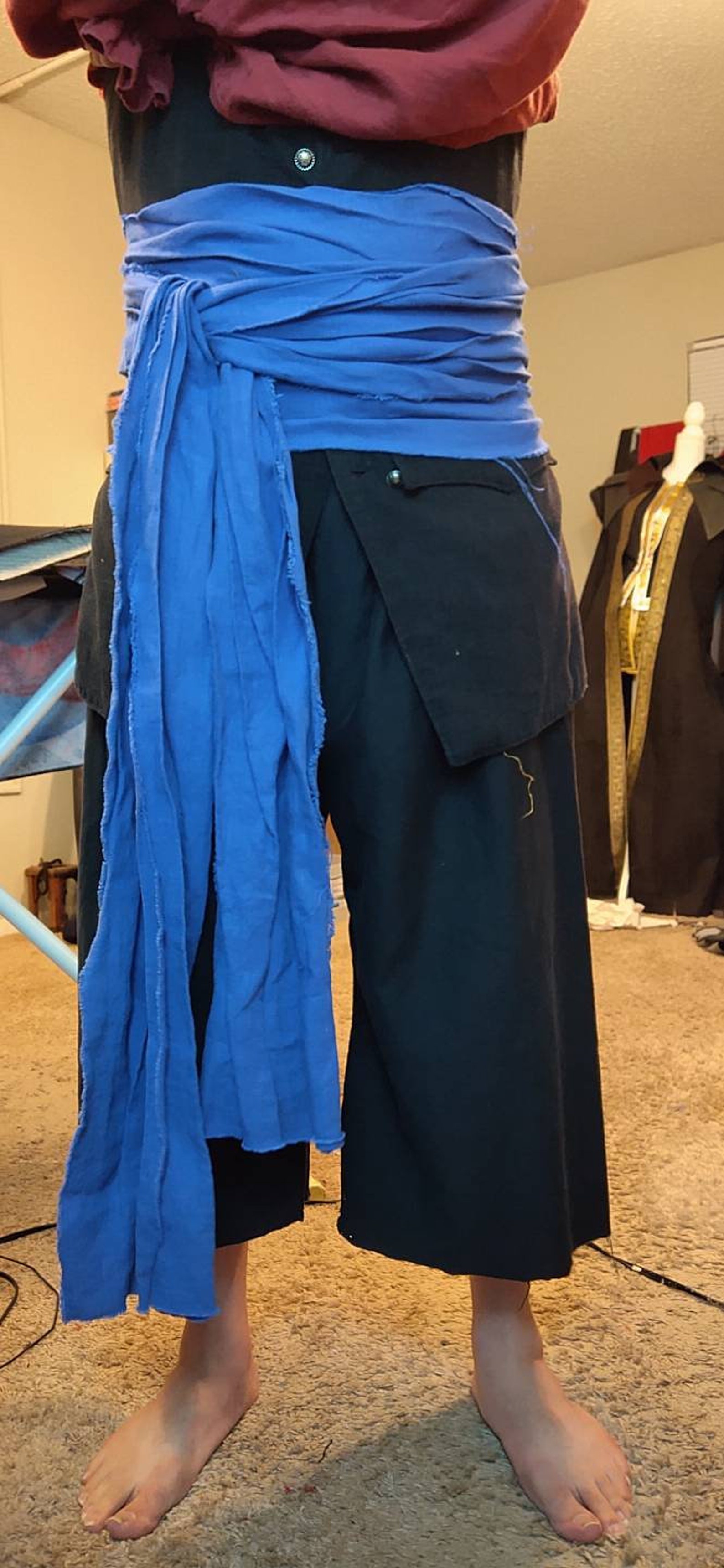 Pirate Sash 100% Linen made to Order - Etsy