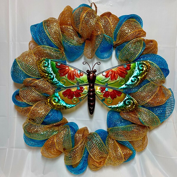 Butterfly Wreath - Etsy