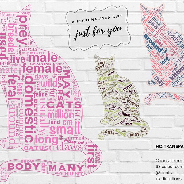 Pet Word Art - Etsy