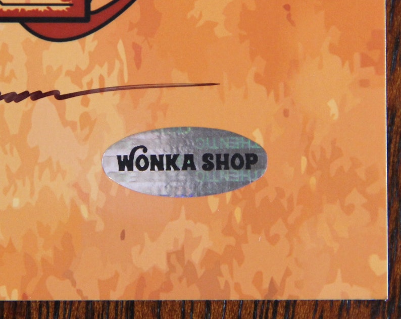 WILLY WONKA CONTRACT Autographed 11” X 17” Signed by Four + Bonuses!! I ...