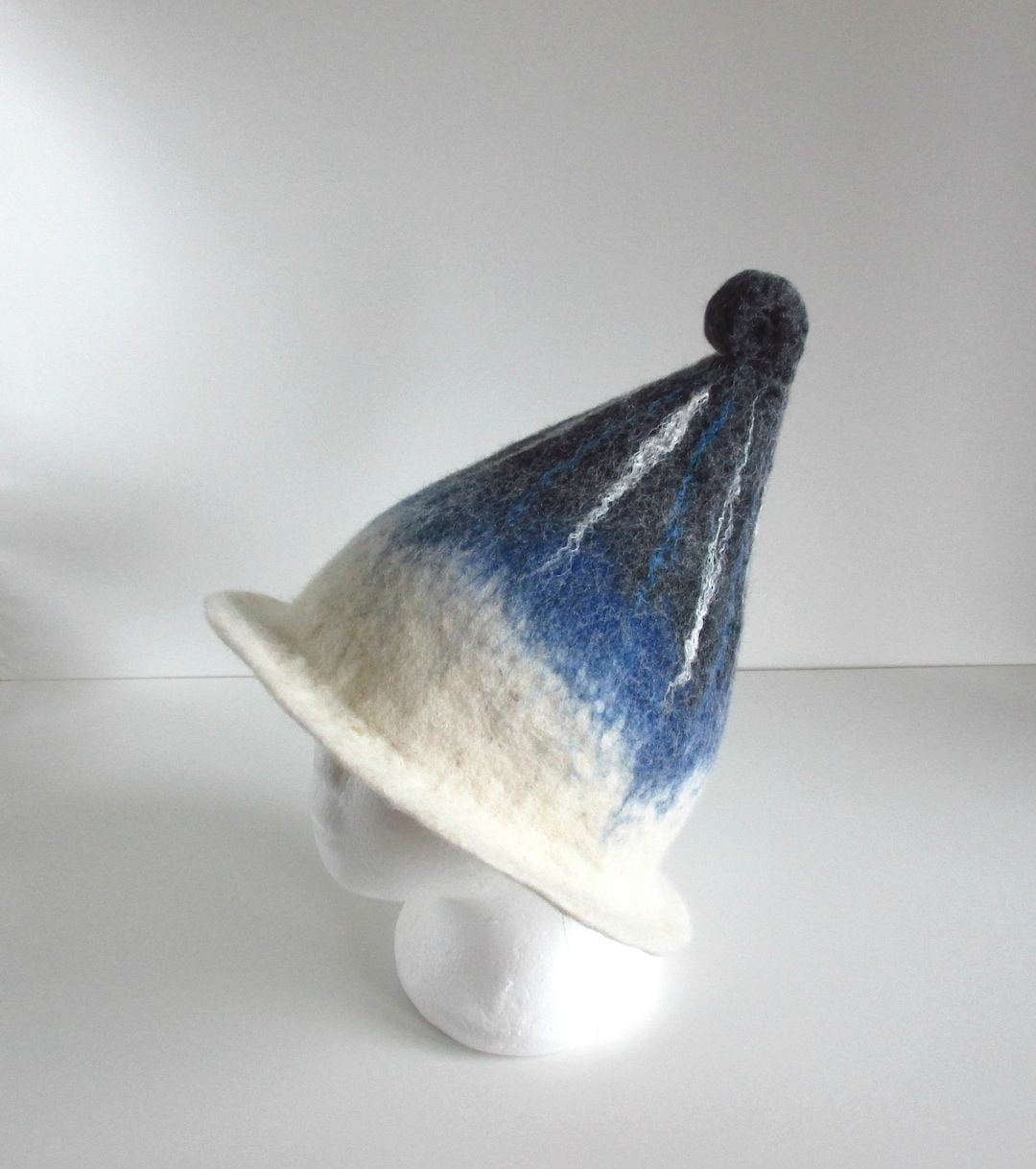 Felted Wool Sauna Hat. Handmade to Order - Etsy