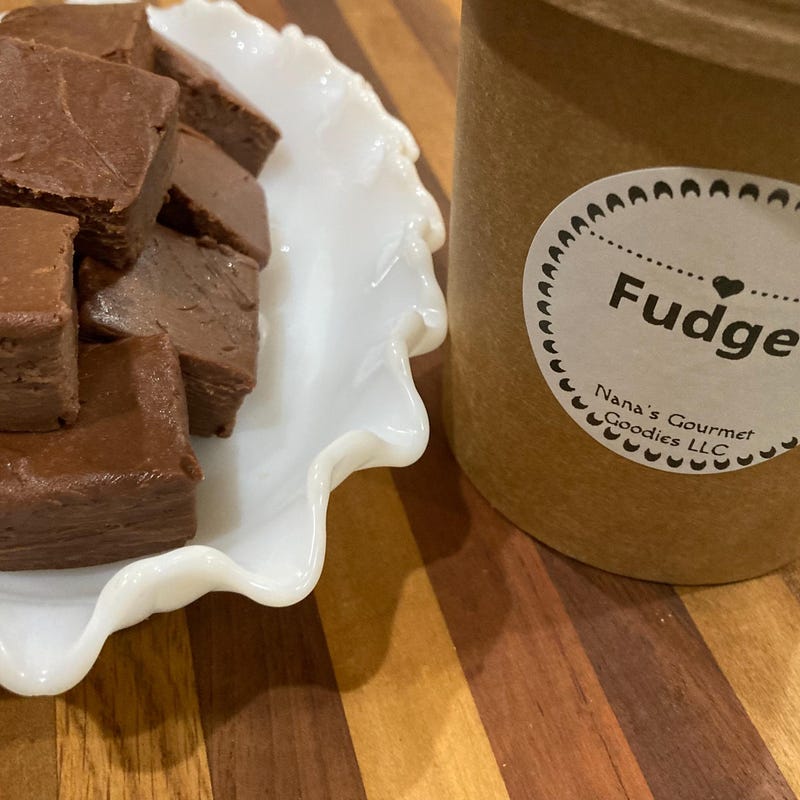 Homemade Fudge - Etsy