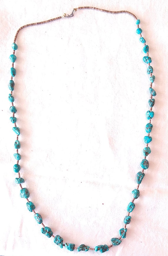 Classical Collectable Southwestern Turquoise & Heishi… - Gem