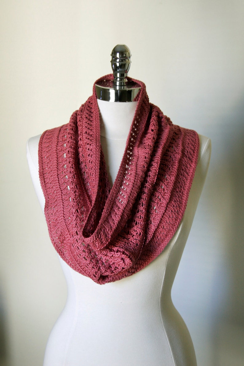 Rose Pink Pima Cotton Cowl - Etsy
