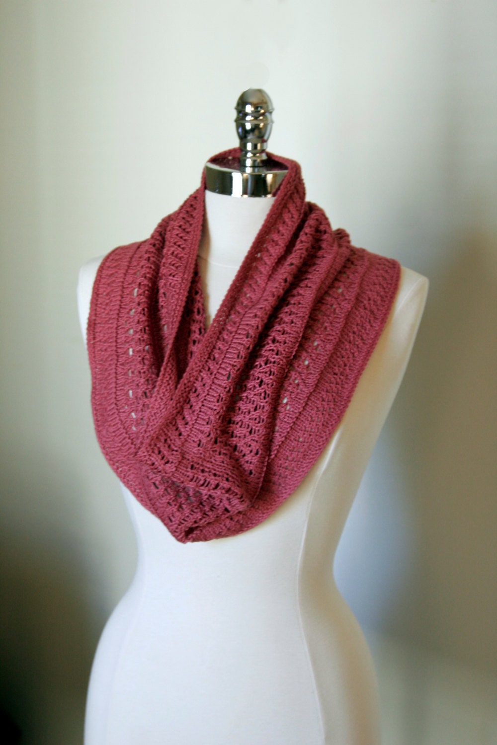 Rose Pink Pima Cotton Cowl - Etsy