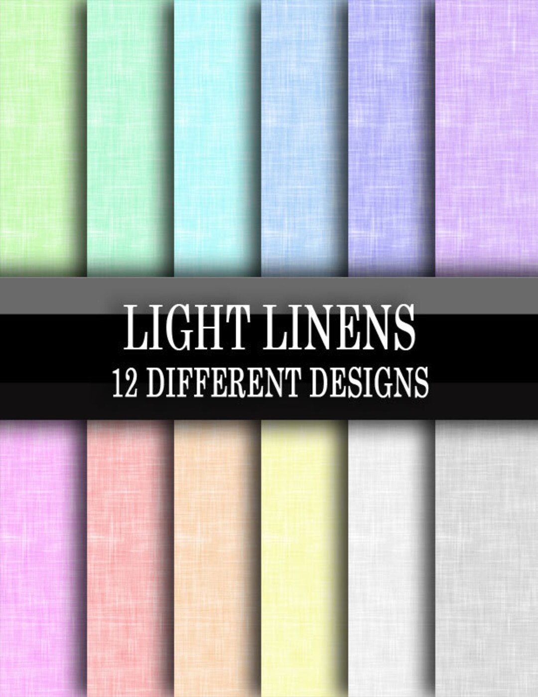 Scrapbook Paper Digital Download Light Linen Printable Scrapbooking ...