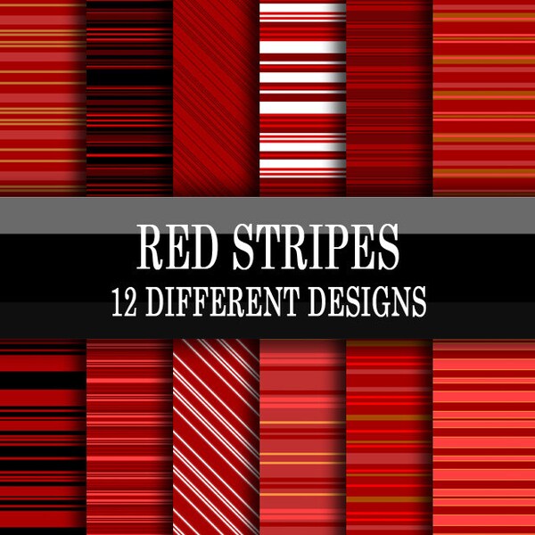 Red and White Paper - Etsy