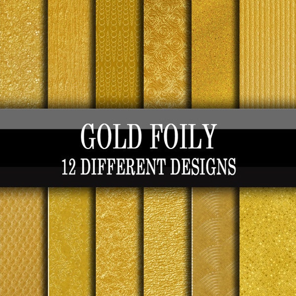 Faux Gold Foil - Etsy