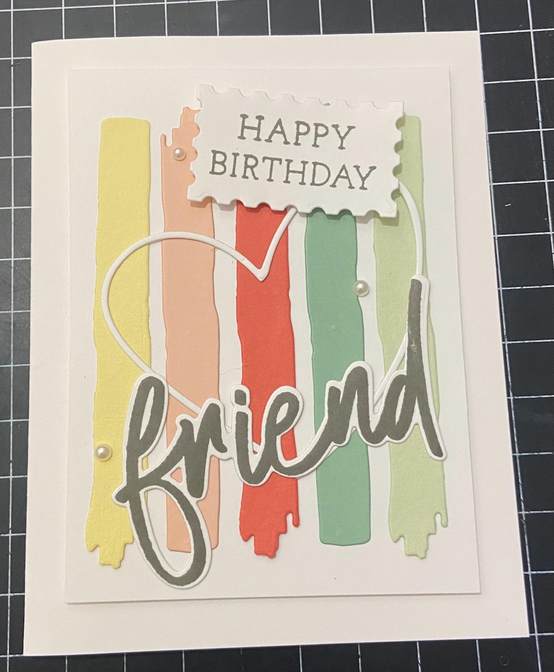 Birthday Friend - Handmade Card - Etsy