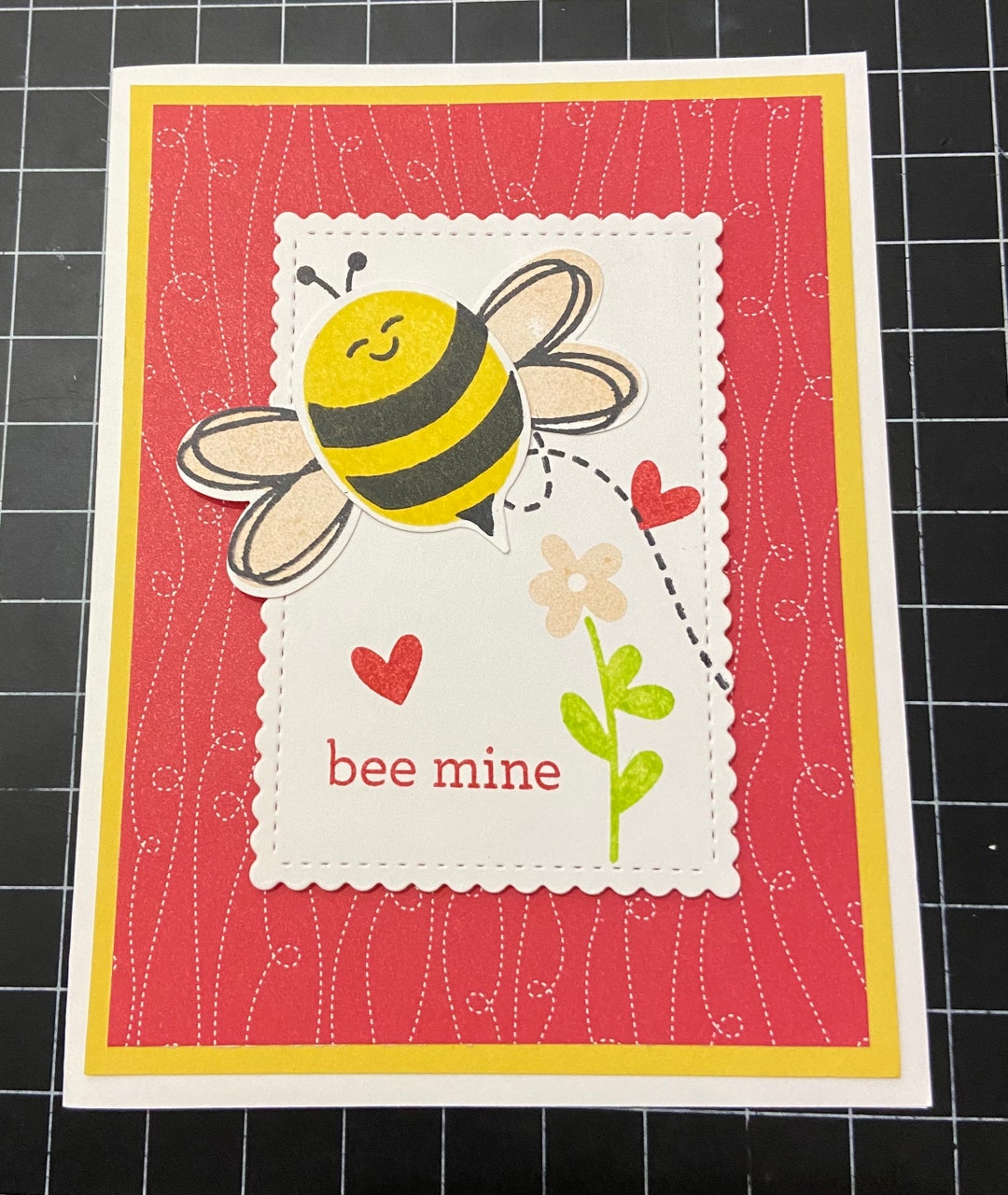 Bee Mine - Handmade Card - Etsy