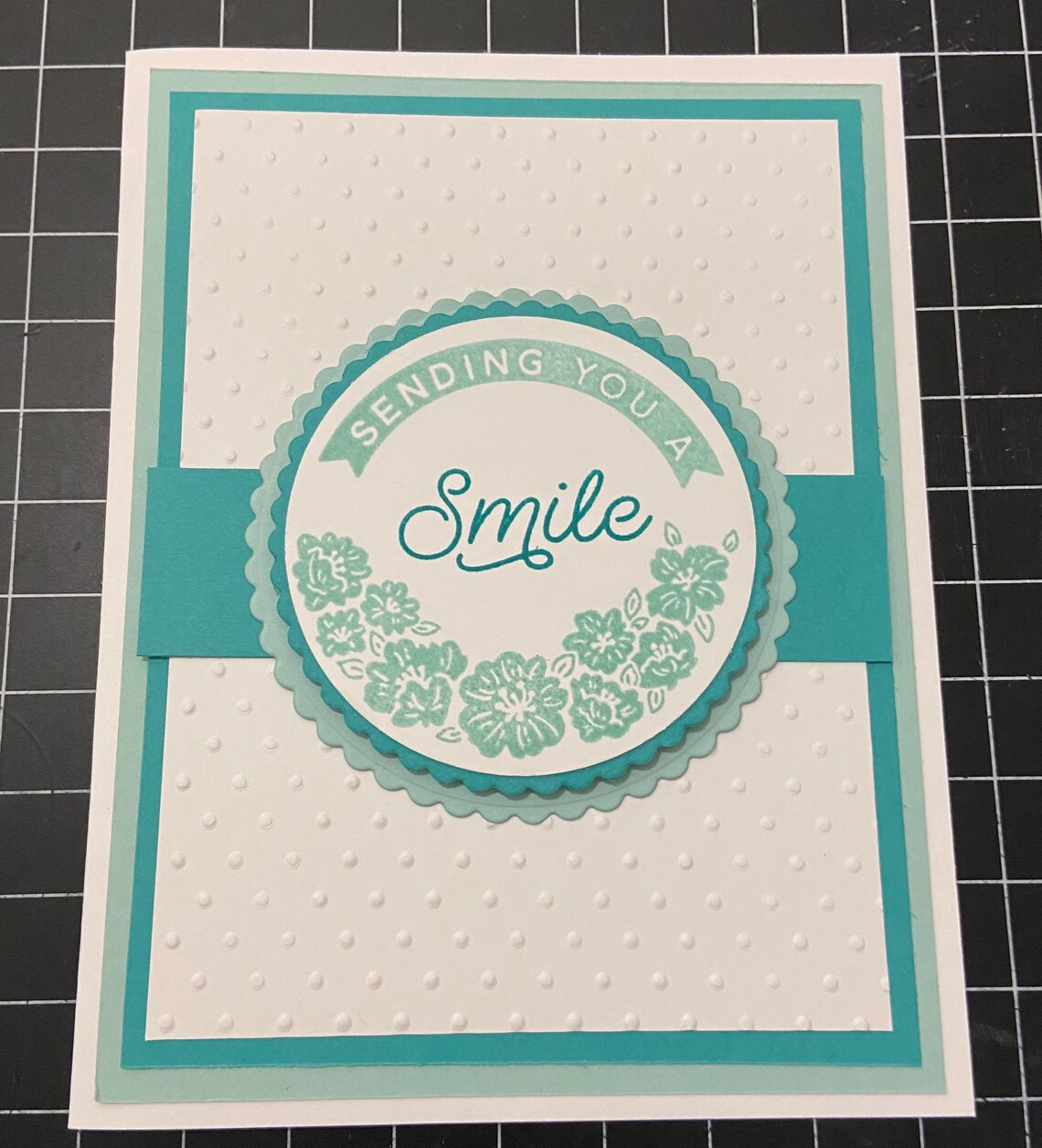 Sending You a Smile - Handmade Card - Etsy