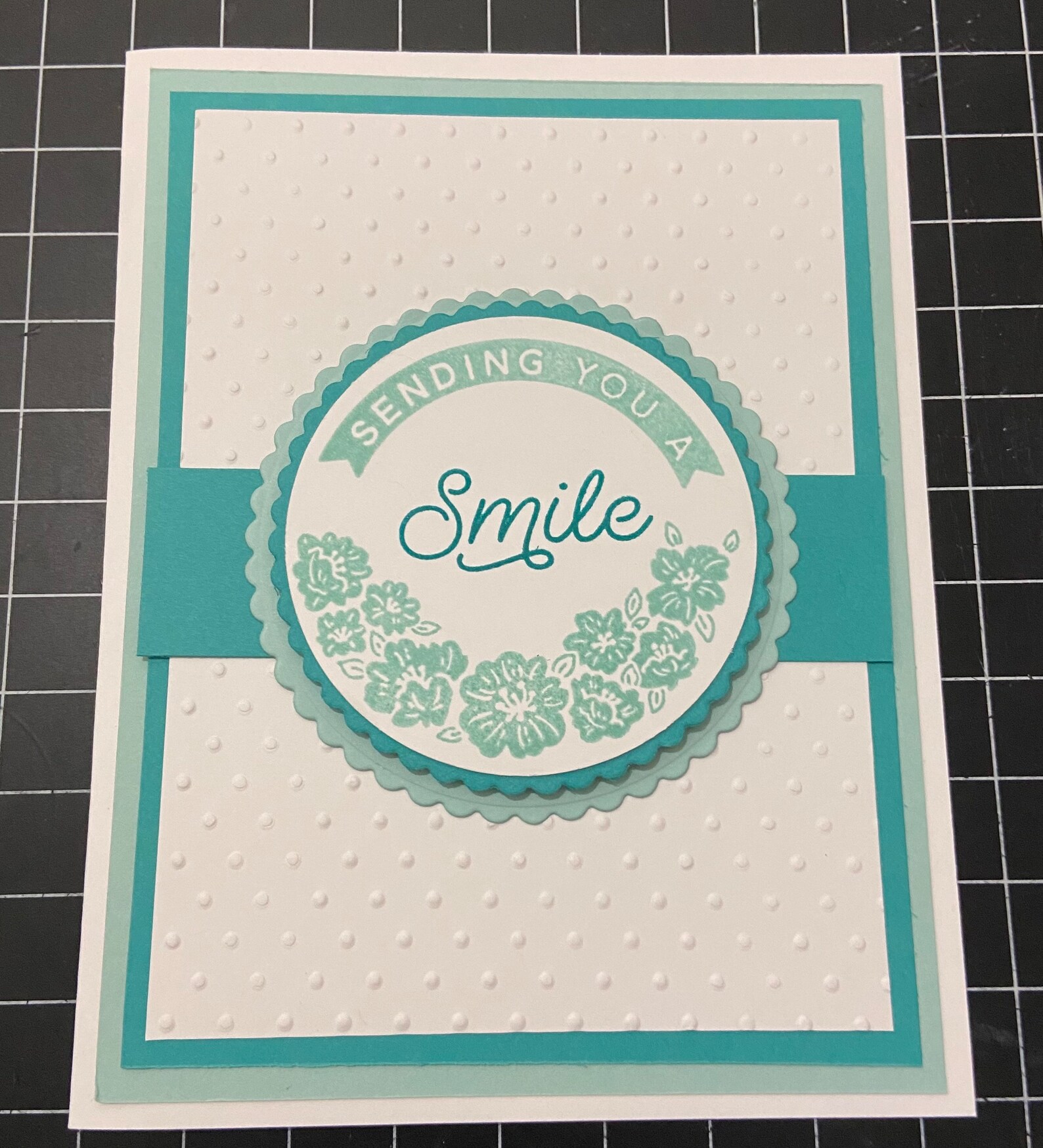 Sending You a Smile - Handmade Card - Etsy