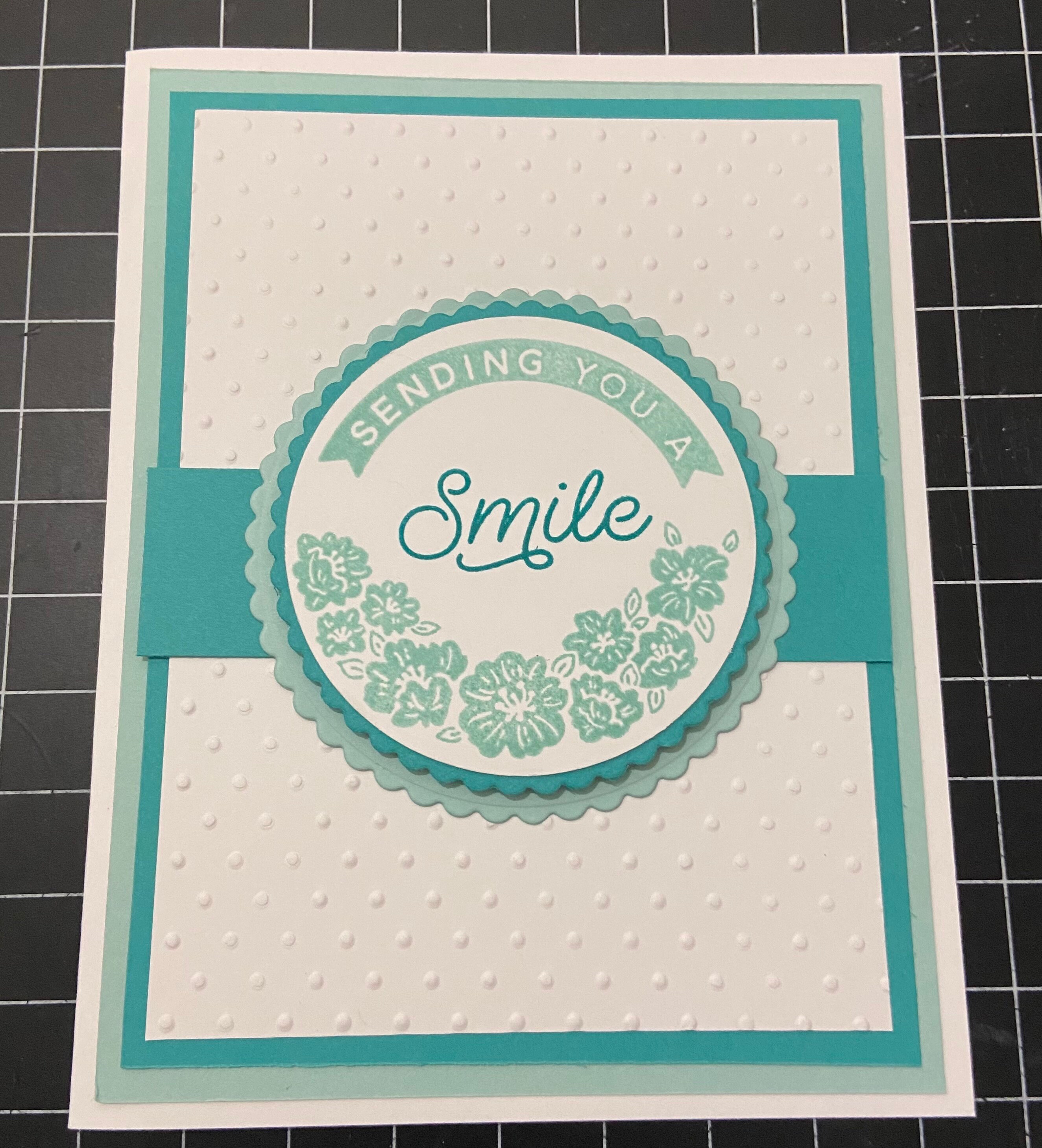 Sending You a Smile - Handmade Card - Etsy
