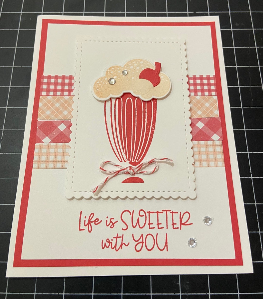 Life is Sweeter - Handmade Card - Etsy