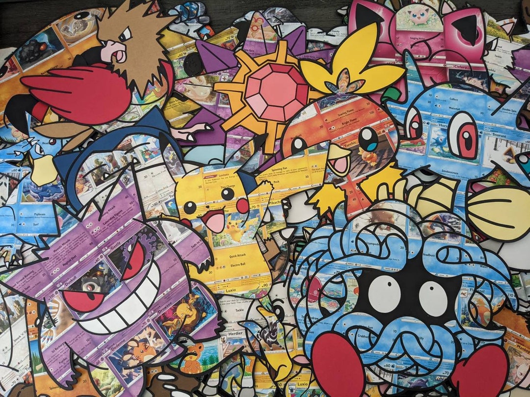 Custom Listing: Hand Crafted Pokemon Card Pokemon Art - Etsy