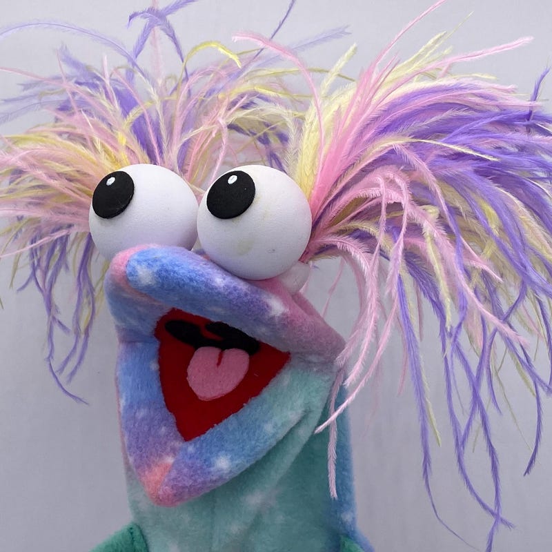 Monster Puppet - Etsy