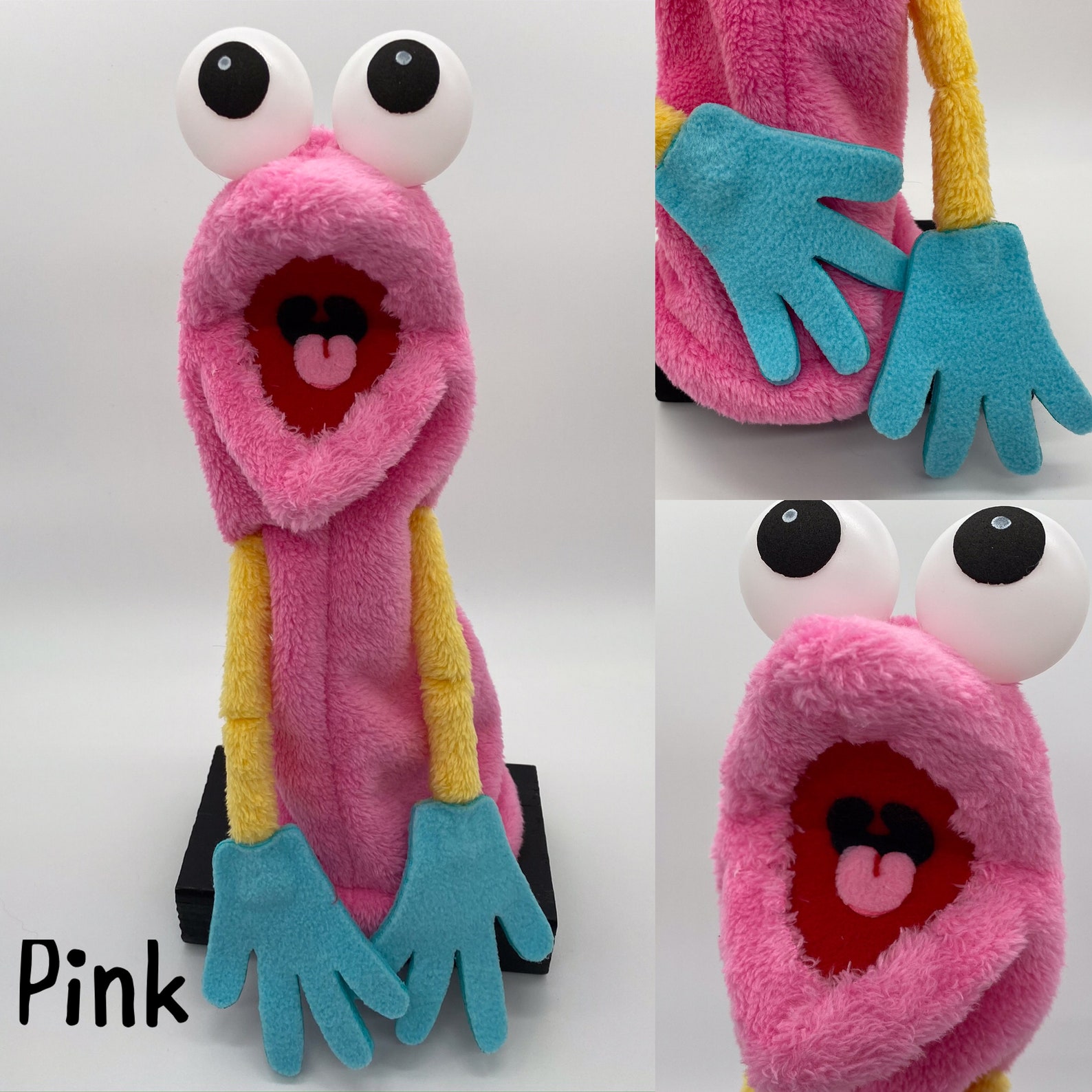 Hand Puppet in a Variety of Colors. Child Sized. Very Soft ...