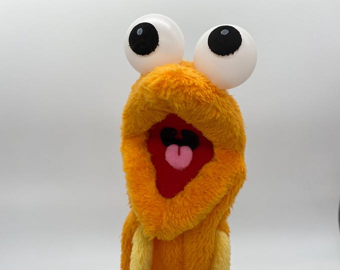 Hand Puppet in a Variety of Colors. Child Sized. Very Soft ...