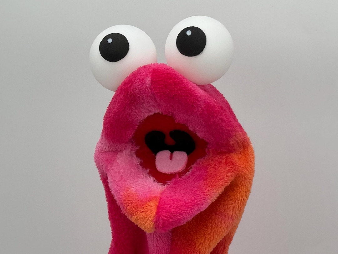 Hand Puppet in a Variety of Colors. Child Sized. Very Soft ...