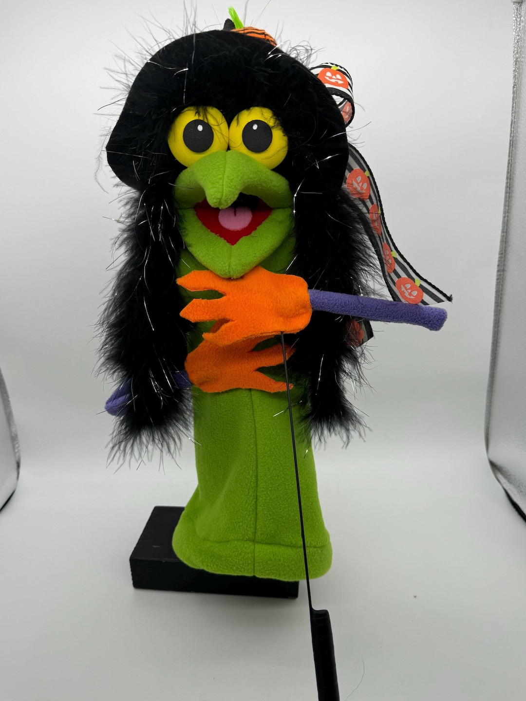 Puppet: Halloween Witch, Professional Quality, Adult and Child Sizes ...