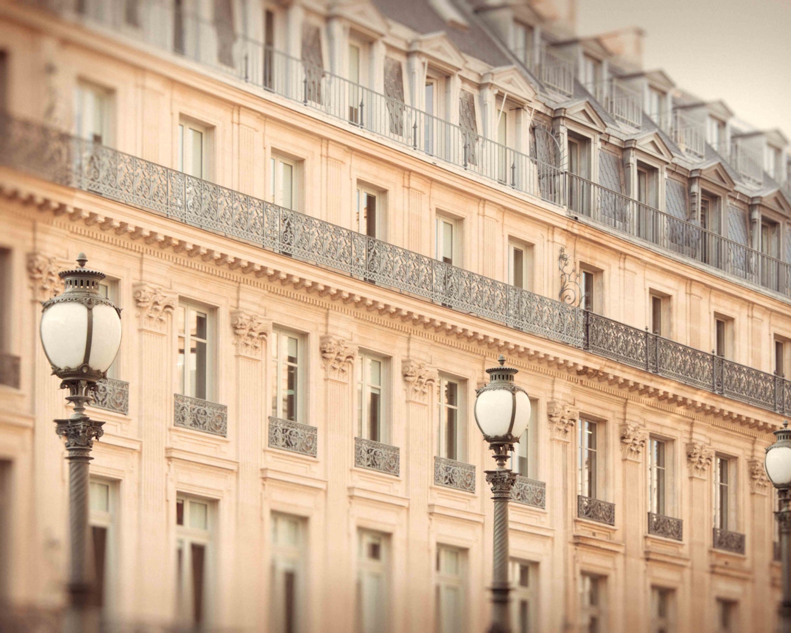 Lanterns Outside Paris Opera House Photography, French Windows ...