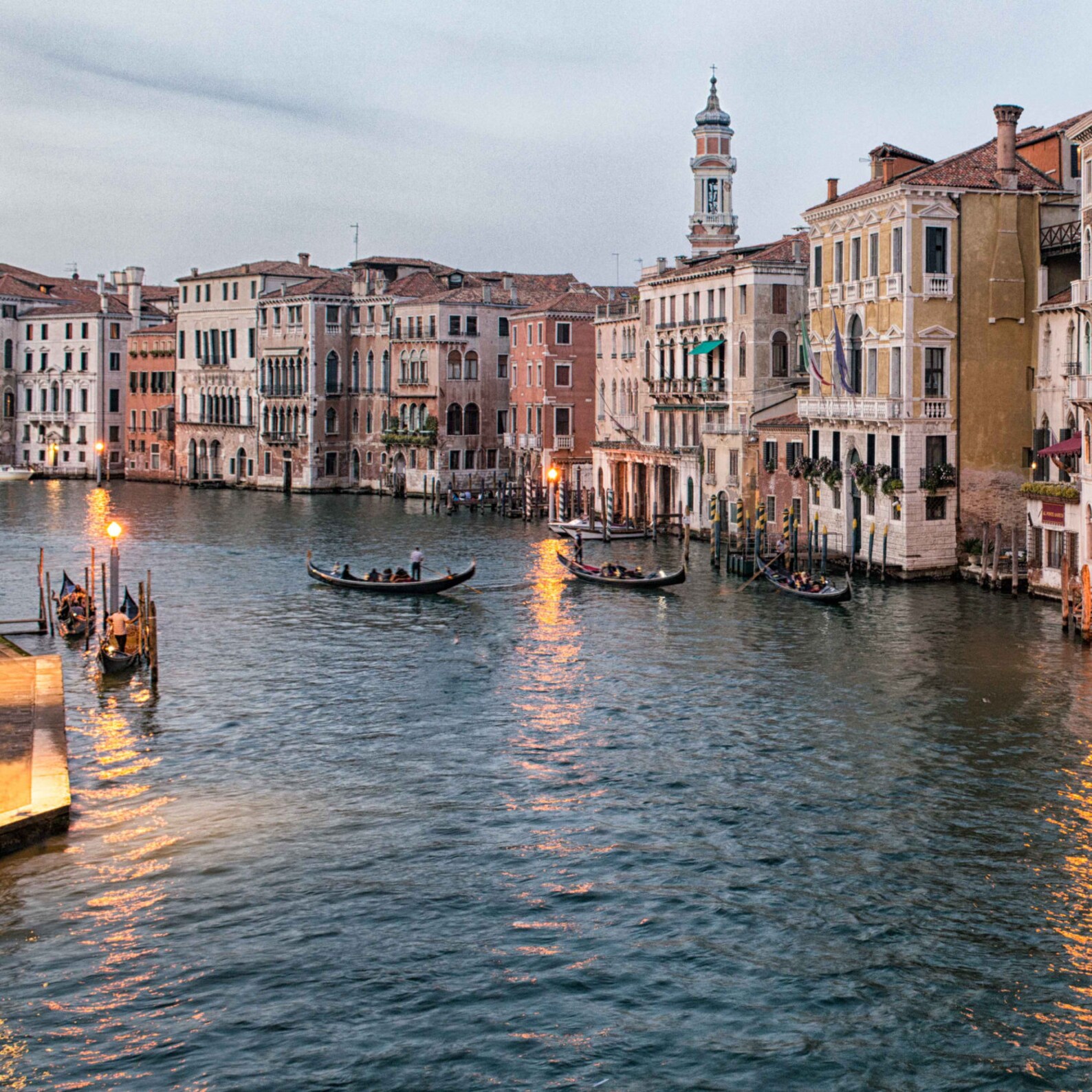 Venice Sunset View of Grand Canal Photography, Italy Fine Art ...