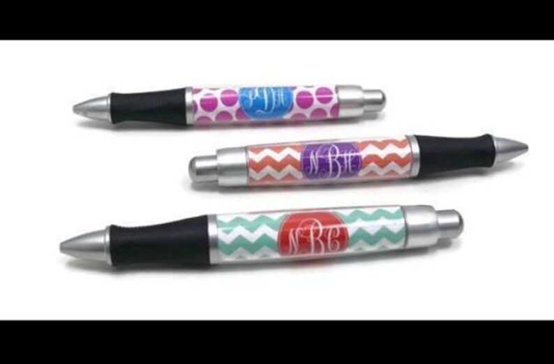 Monogram Personalized Pens | Etsy