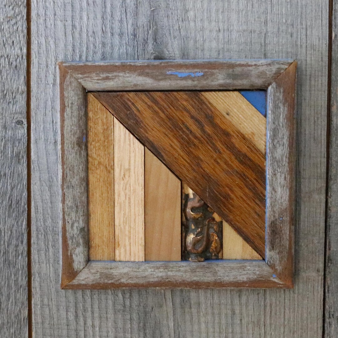 Mini Wood Collage Panel - Etsy