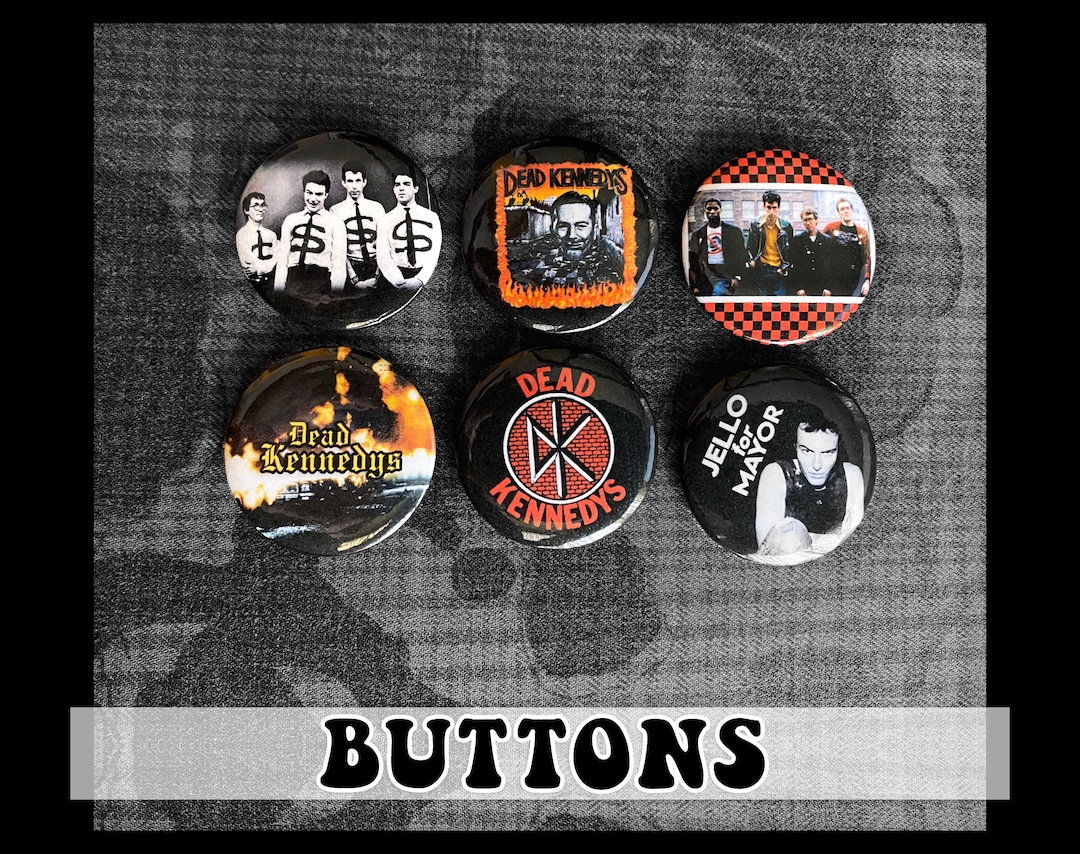 Dead Kennedys Pin-back Buttons (1.25") ~ 6-pack - Etsy
