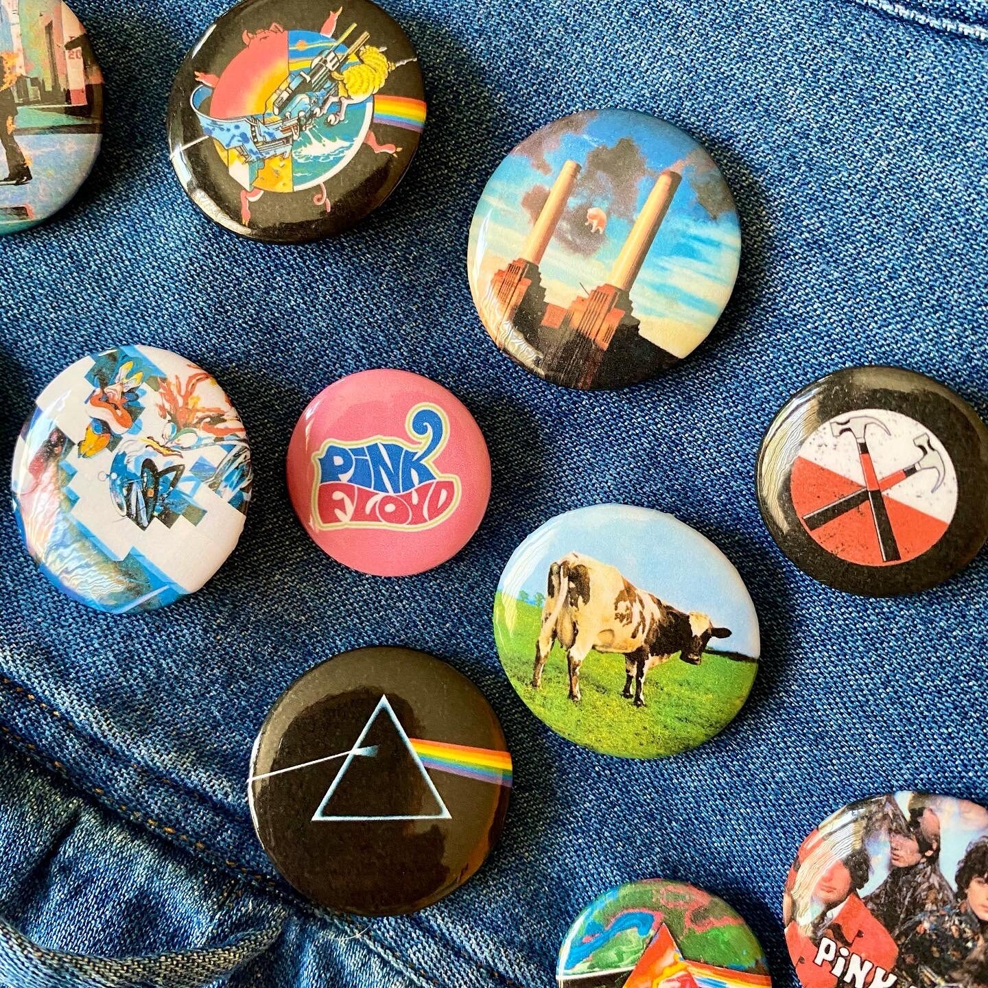 Pink Floyd Pin-back Buttons 14-pack - Etsy