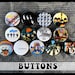 The B-52's Pin-back Buttons 1.25 8-pack - Etsy