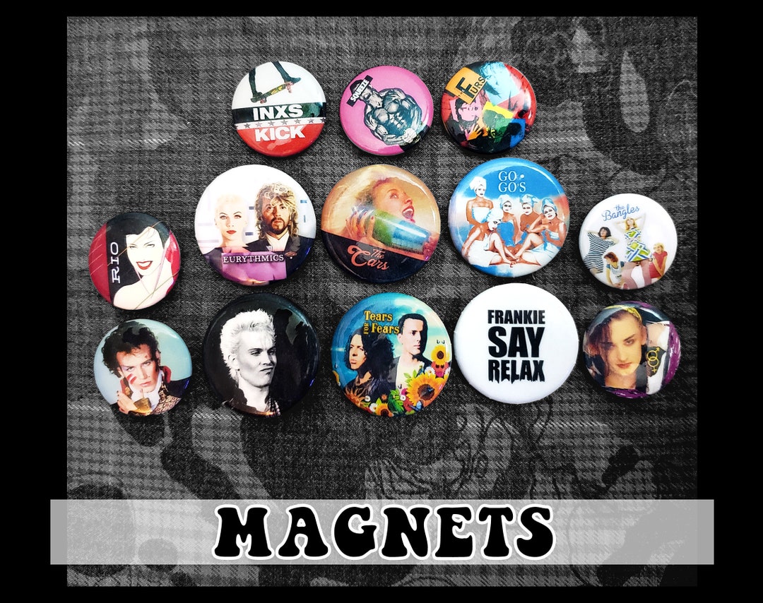 New Wave Magnets ~ 13-pack - Etsy