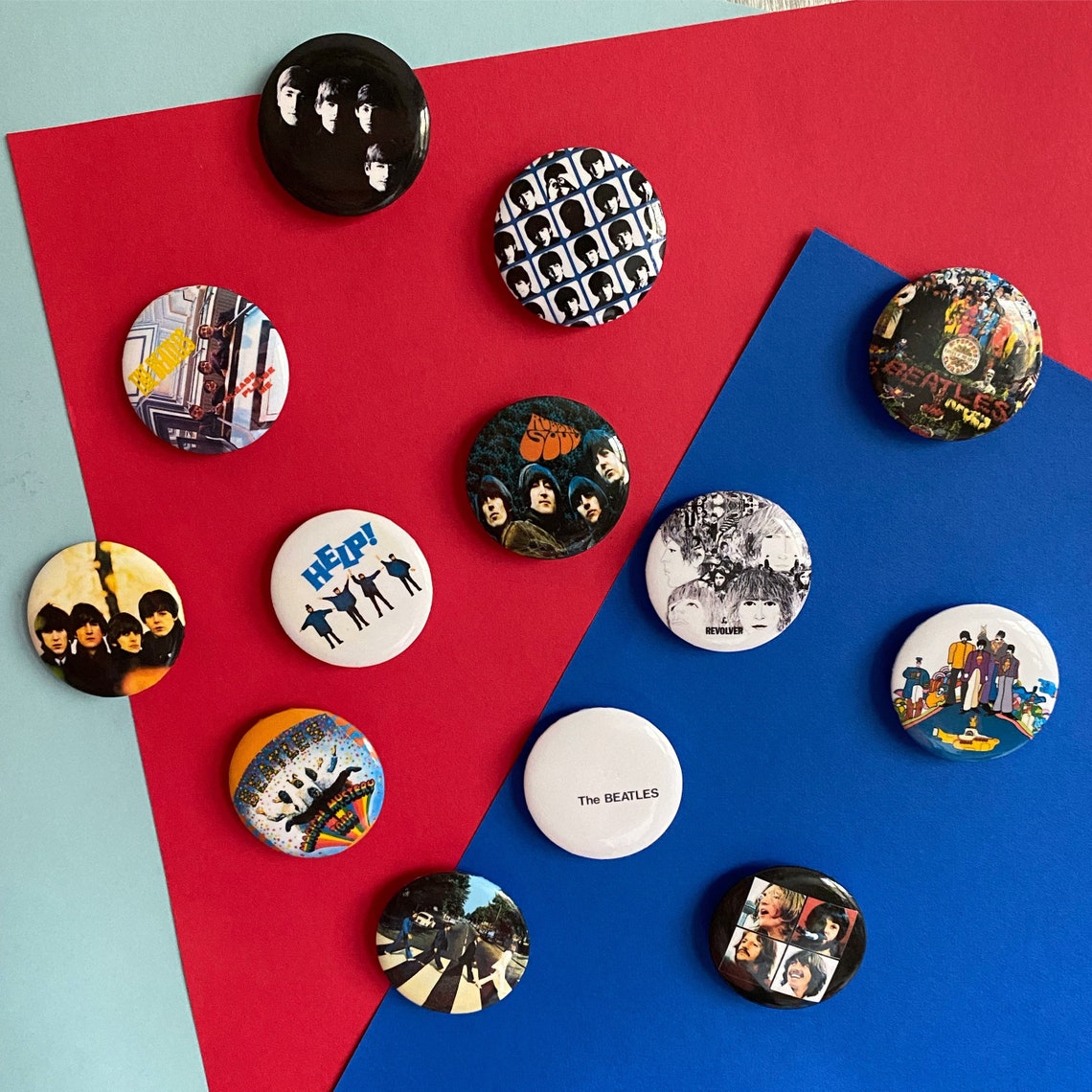 The Beatles (albums) Magnets (1.25") ~ 13-pack - Etsy