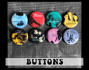 George Harrison Pin-back Buttons 5-pack 1.25 - Etsy