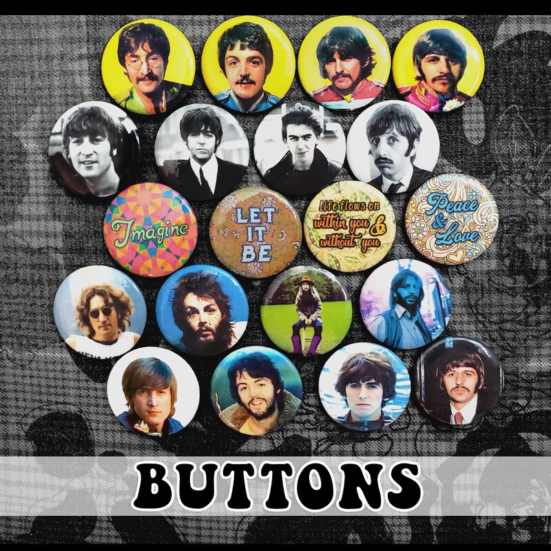 Beatles Pins - Etsy
